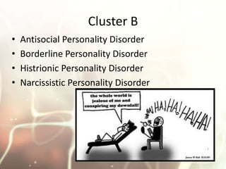 Personality disorders;cluster A | PPTX