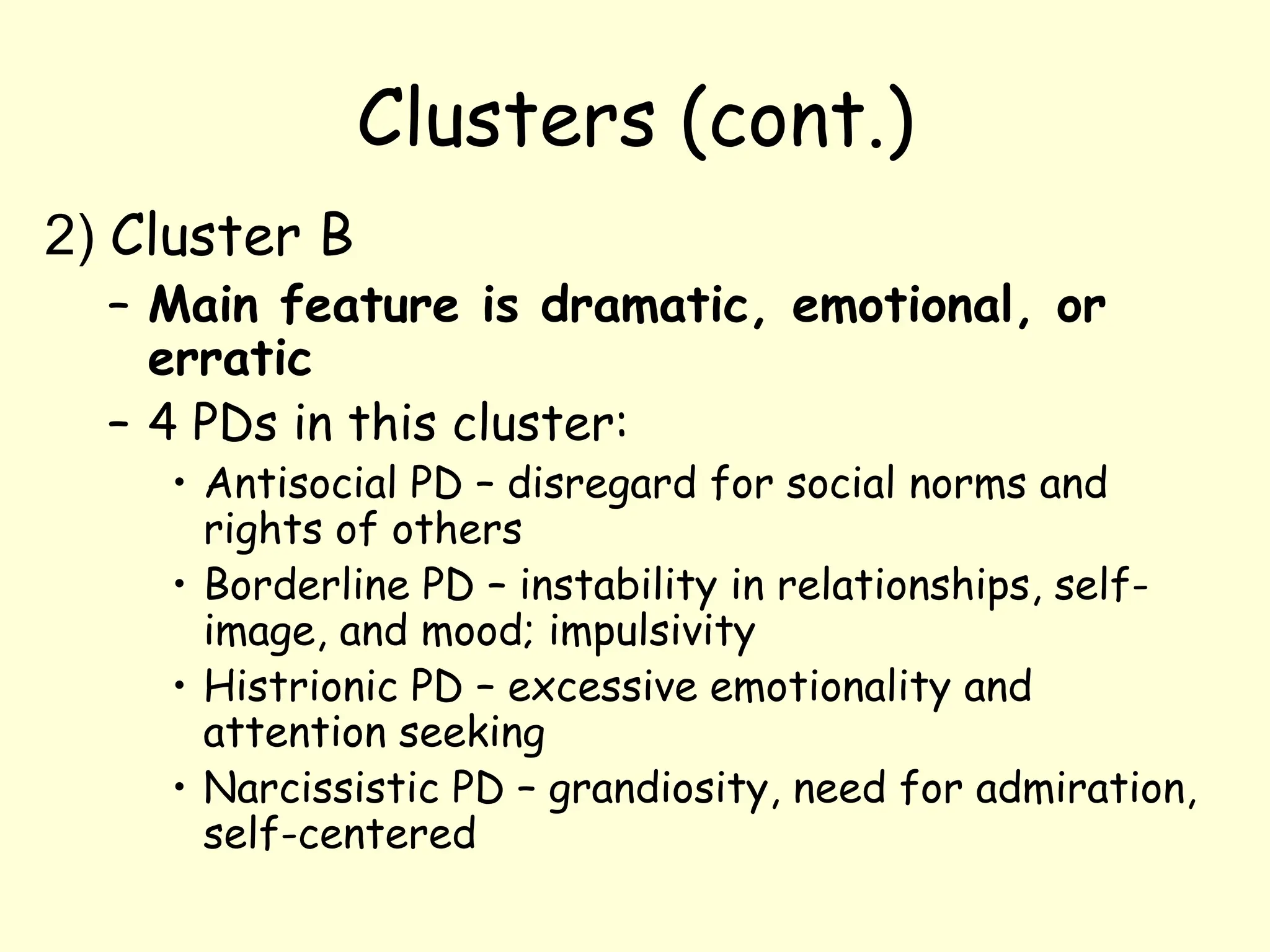 Personality Disorders msc nursing 2 nd year | PPT