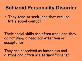 Personality Disorders msc nursing 2 nd year | PPT