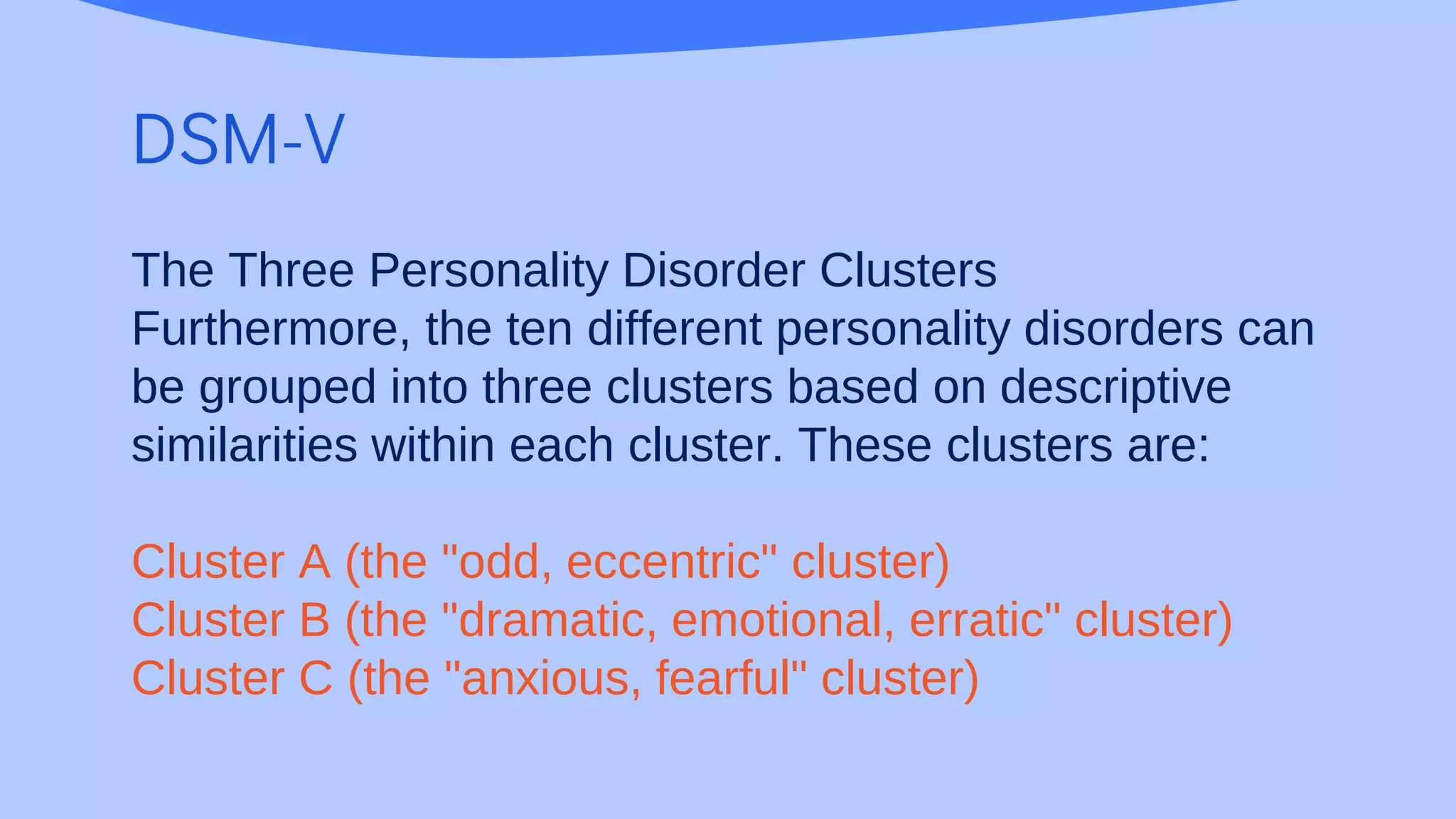 Personality Disorders: A Comprehensive Overview | PDF