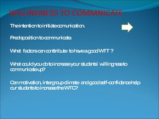 Personality Factors In Second Language Acquisition | PPT | Education