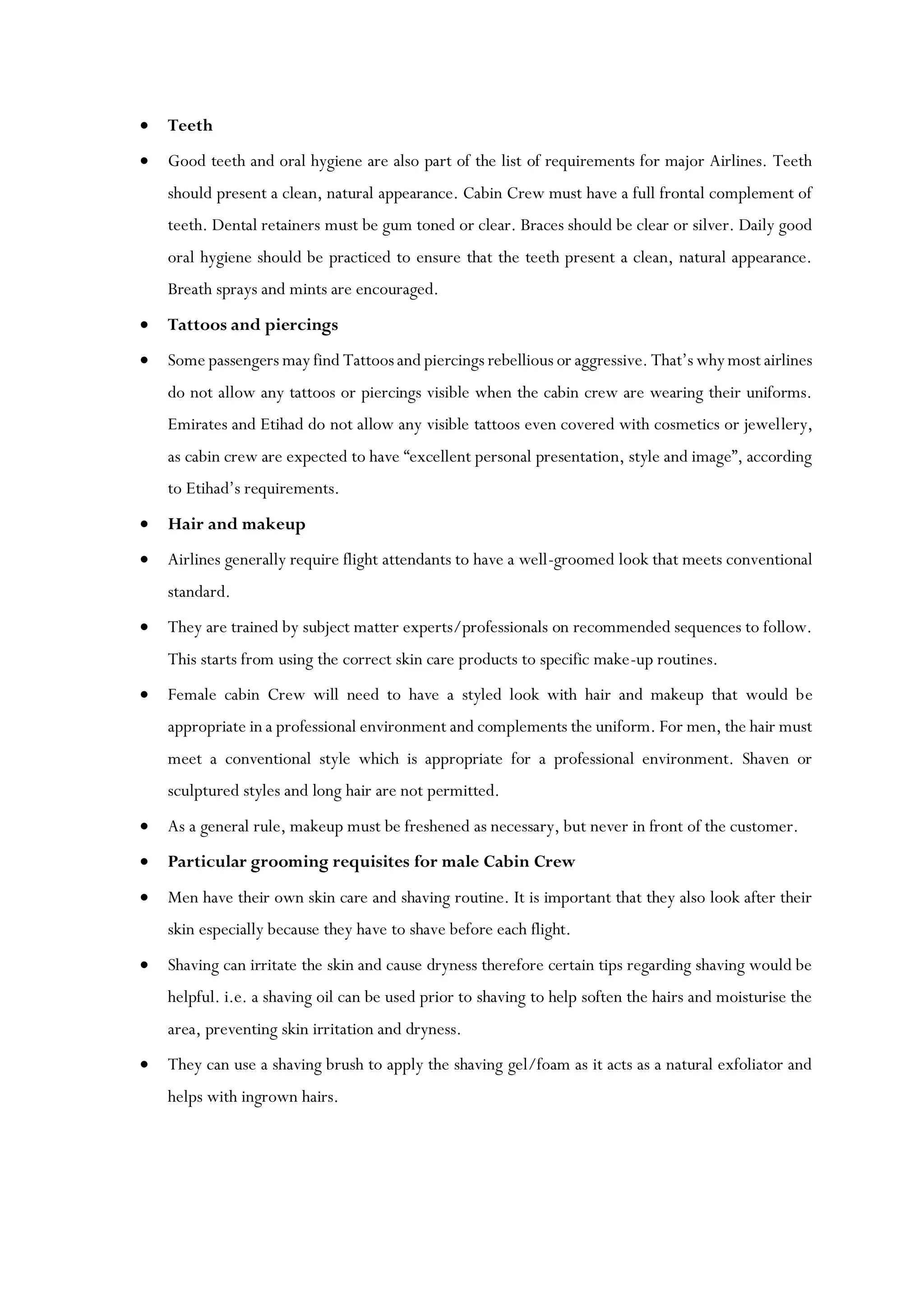 Personality grooming standards for aviation industry - avaition .pdf