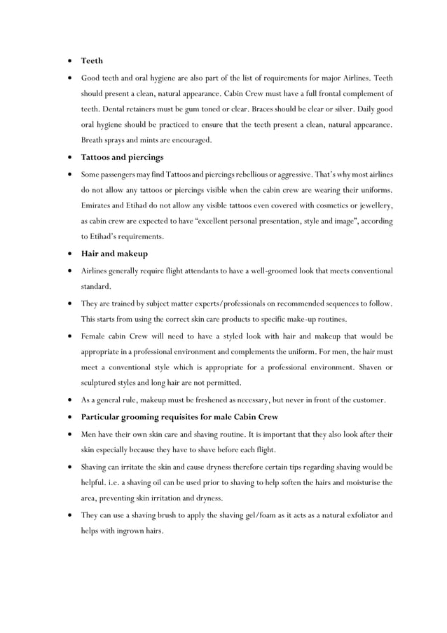 Personality grooming standards for aviation industry - avaition .pdf ...