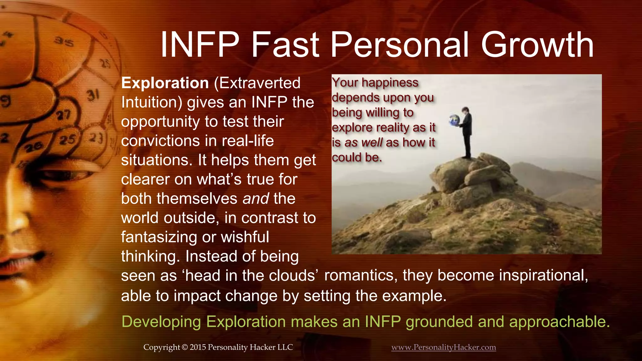 INFP Personality Type (Authenticity/Exploration) | PPTX