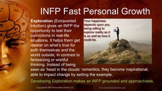 INFP Personality Type (Authenticity/Exploration) | PPTX