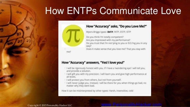 ENTP Personality Type (Exploration/Accuracy)