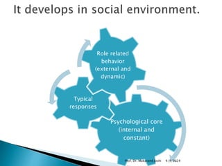 Personality & its Postulates & Development.tx