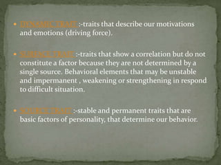 Personality (kanika) | PPT