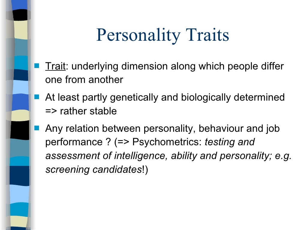 Personality Pcm