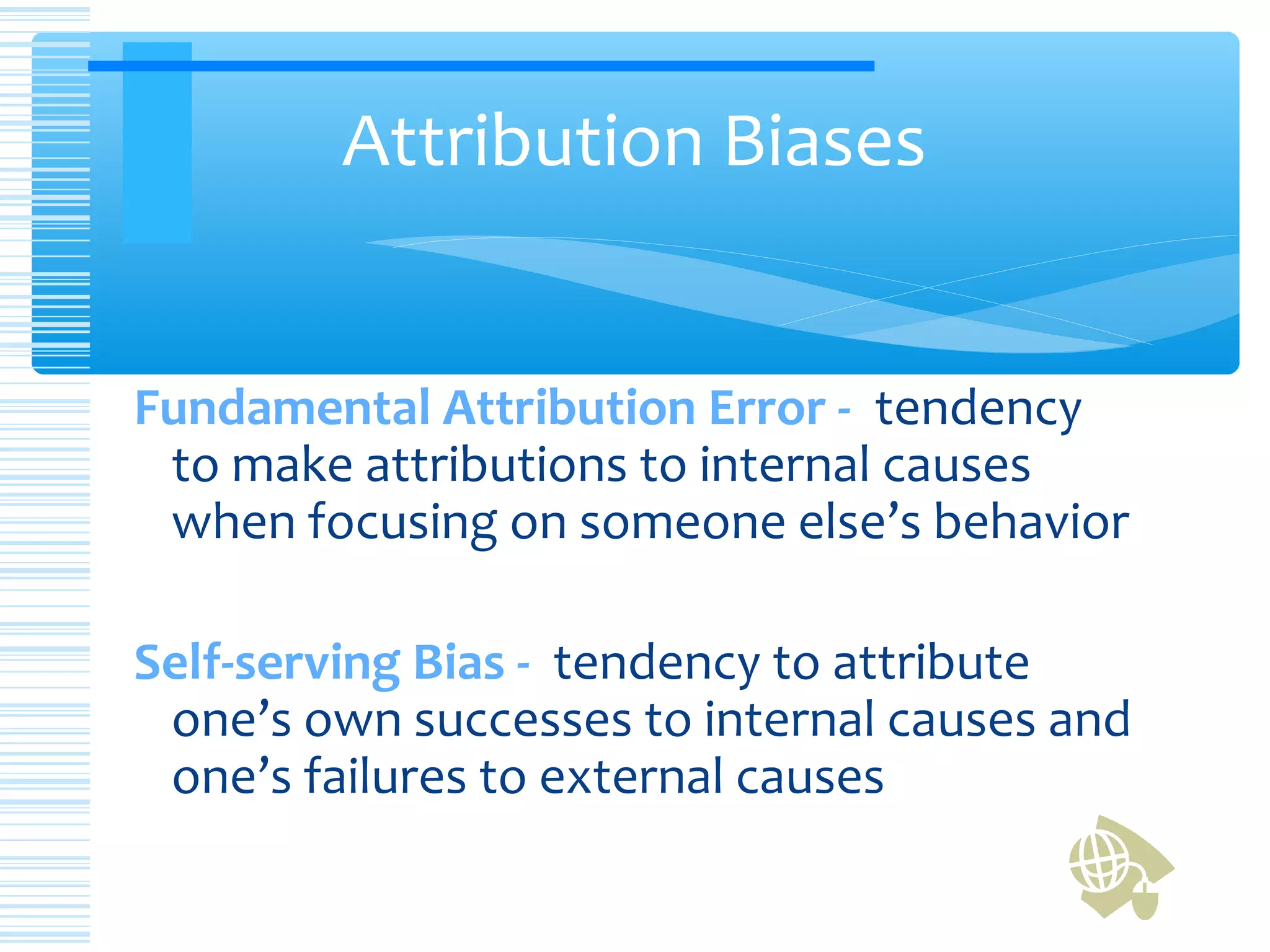 Personality, perception and attitudes | PPT