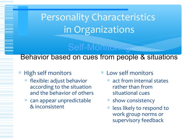 Personality, perception and attitudes | PPT | Career Advice | Careers