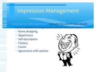 Personality, perception and attitudes | PPT