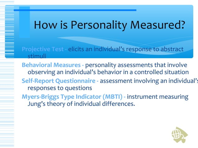 Personality, perception and attitudes | PPT