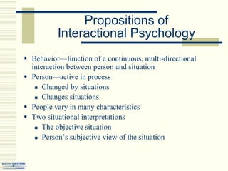 Personality theories | PPT