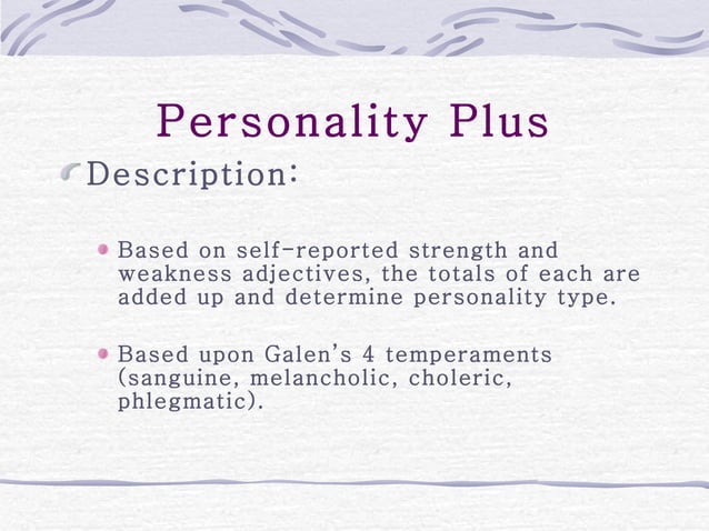 Personality Powerpoint | PPT