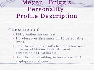 Personality Powerpoint | PPT