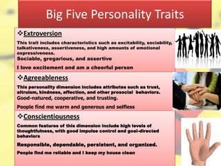 Personality ppt | PPTX