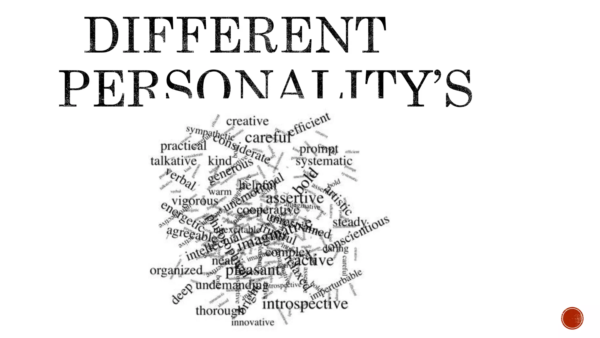 Personality ppt | PPT