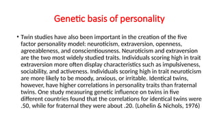 PERSONALITY PPT.pptx psychology course for students | PPTX
