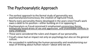 Personality presented by rustam | PPTX