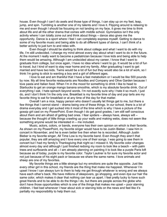 Personality Project | PDF