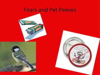 Personality project | PPT