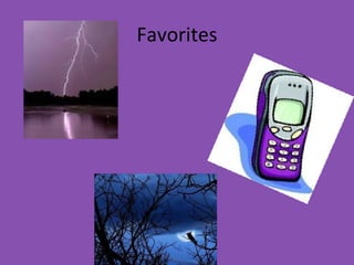 Personality project | PPT