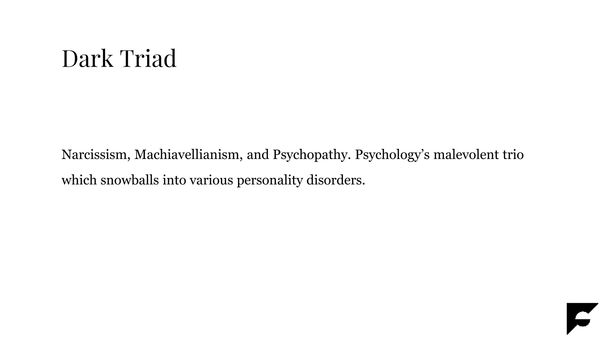 Personality Psychology Glossary | PPTX