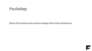 Personality Psychology Glossary | PPTX