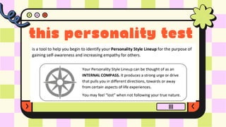 Personality quiz a fun quiz to discover more about you | PDF