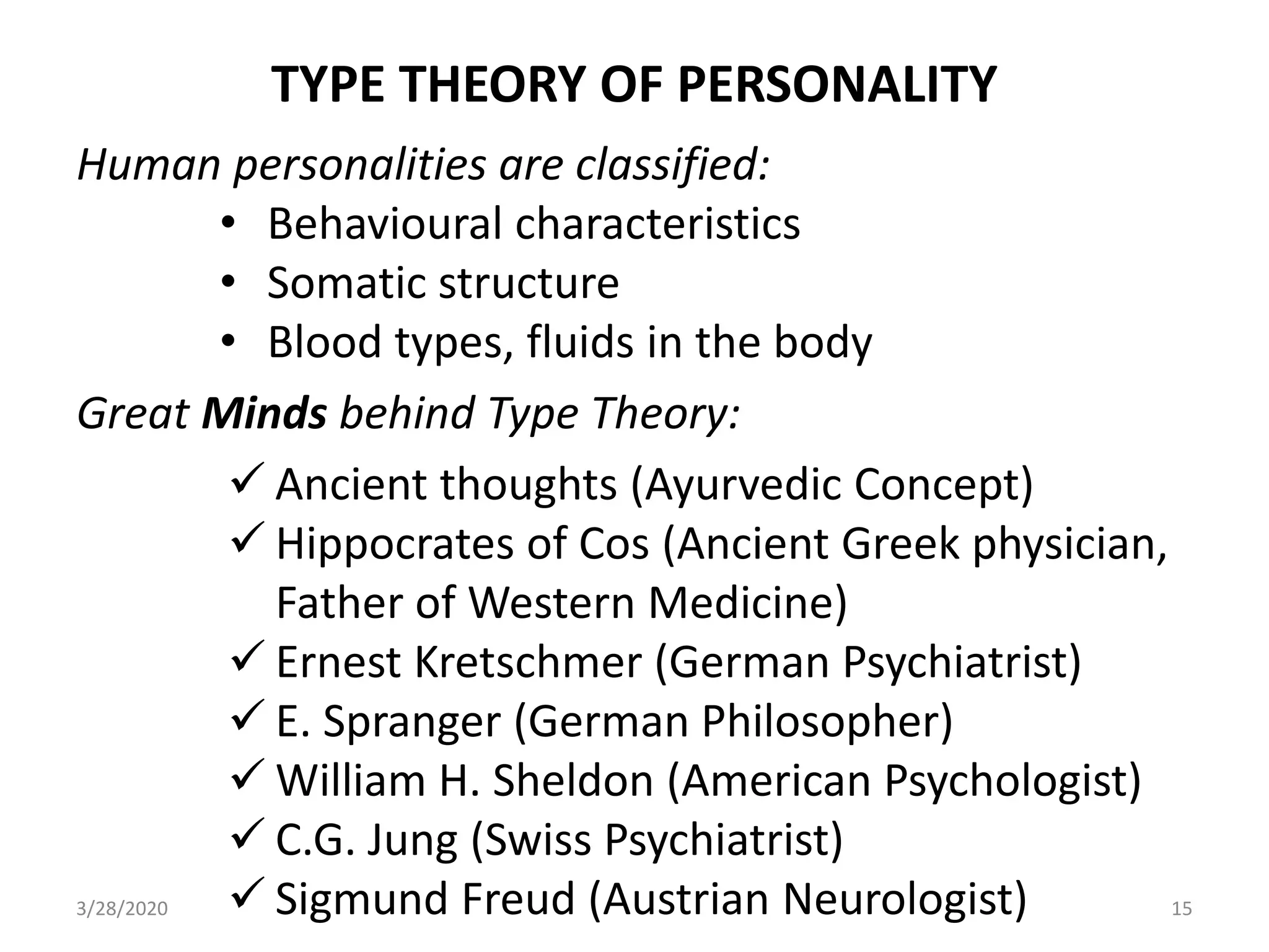 PERSONALITY: HUMAN LIFE AND STYLE FOR BEING | PPT