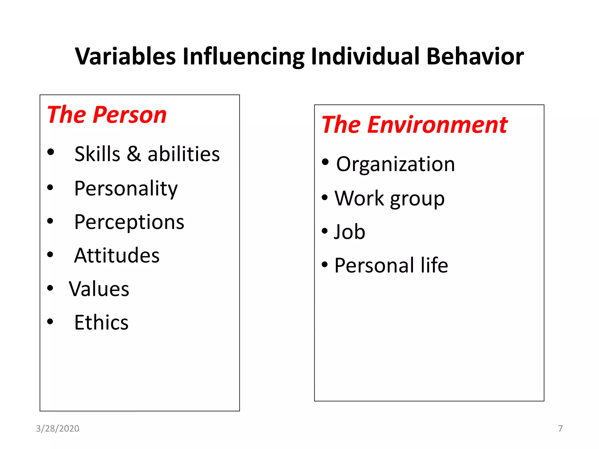 PERSONALITY: HUMAN LIFE AND STYLE FOR BEING | PPT