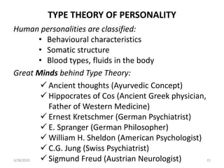PERSONALITY: HUMAN LIFE AND STYLE FOR BEING | PPT