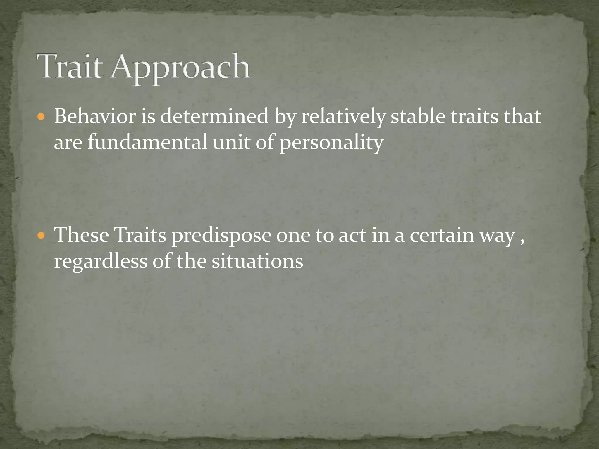 Personality & sports | PPTX