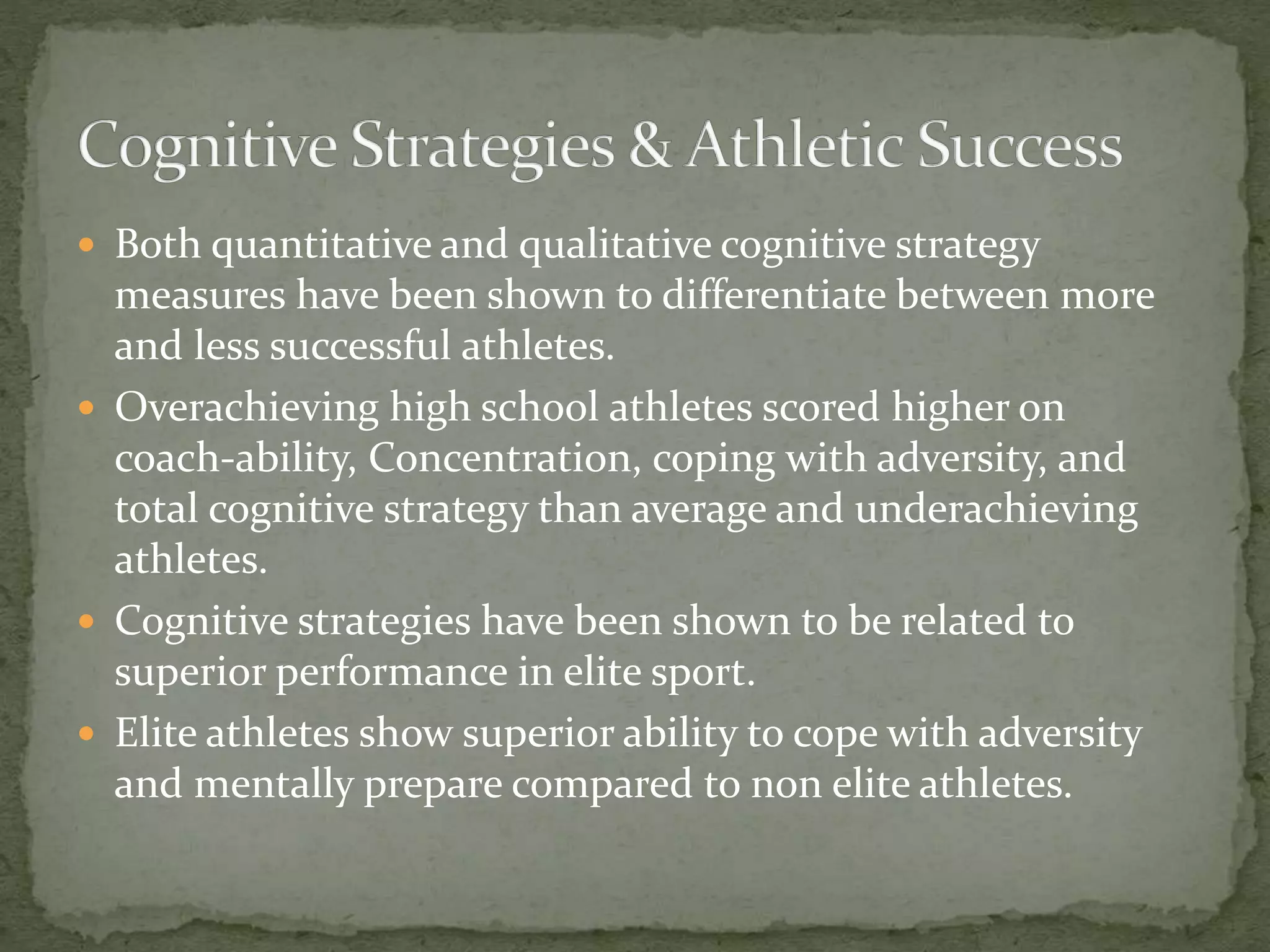 Personality & sports | PPTX