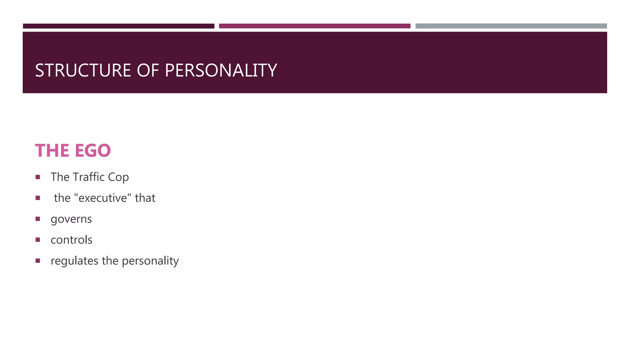 Personality structure | PPT