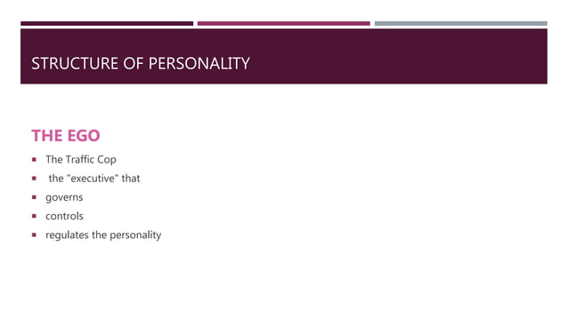 Personality structure | PPT