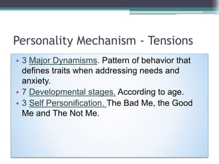 Personality structure (sullivan) | PPTX
