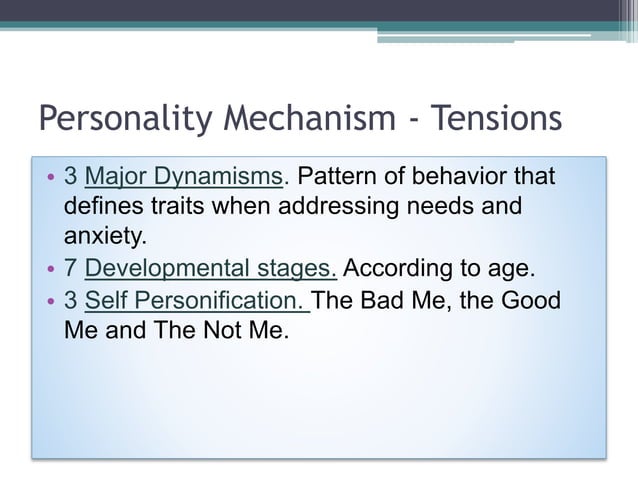 Personality structure (sullivan) | PPTX | Parenting Children Aged 4-11 ...