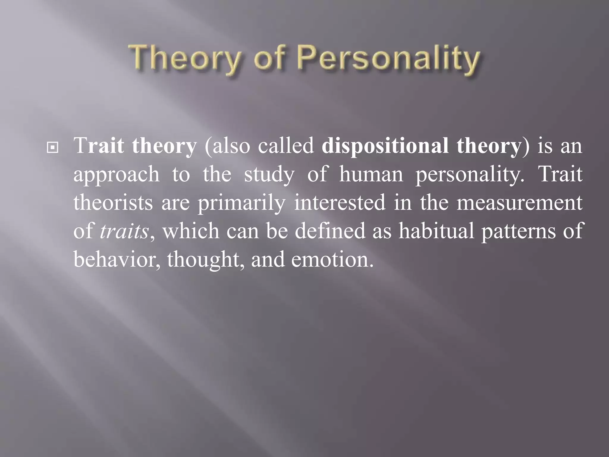 Personality styles | PPTX