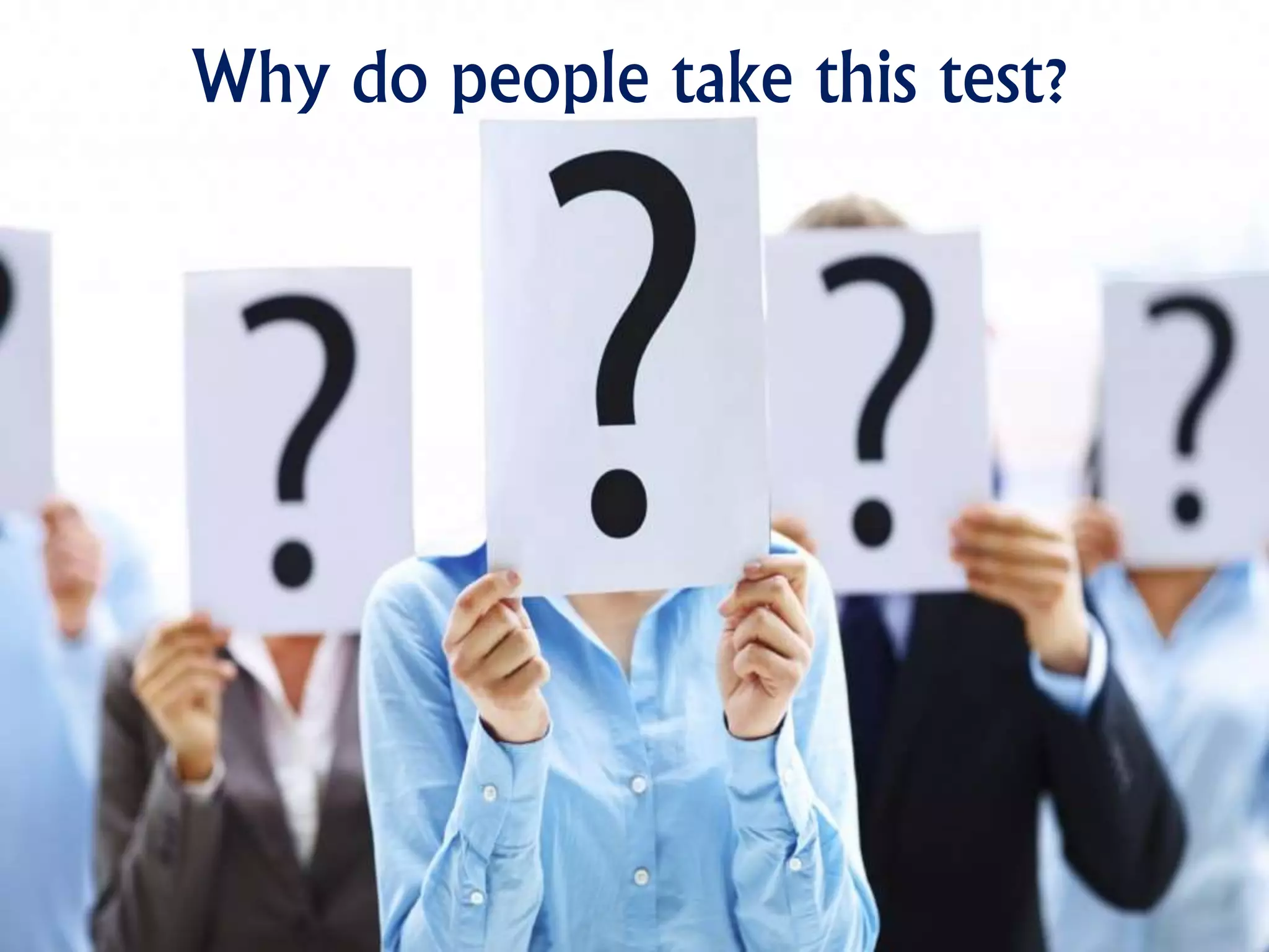 Personality test | PPTX