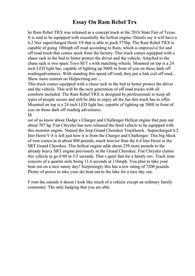 Personality Test Essay | PDF