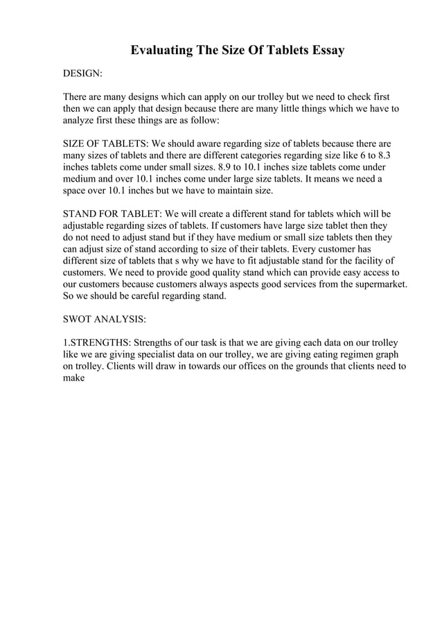 Personality Test Essay | PDF