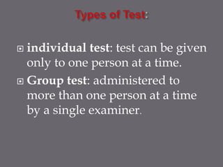Personality testing | PPTX