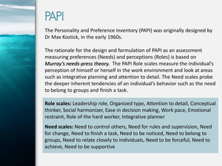 Personality tests list | PDF