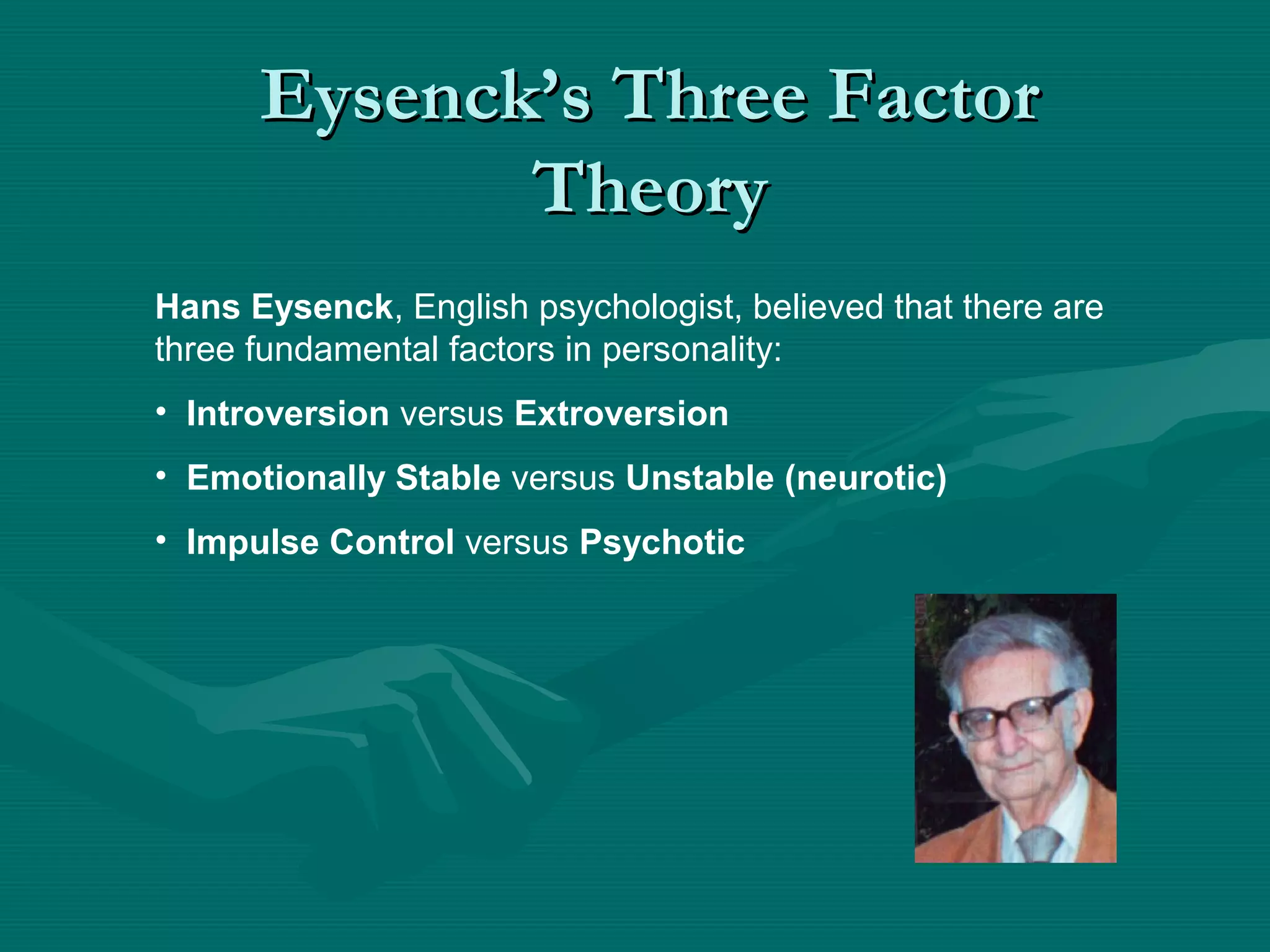 Personality theories | PPT