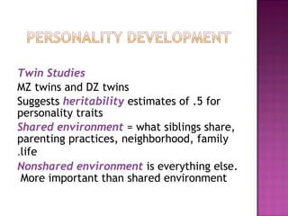 Personality theories | PPT | Free Download