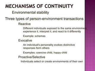 Personality theories | PPT