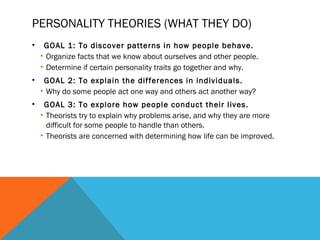 Personality theories | PPT