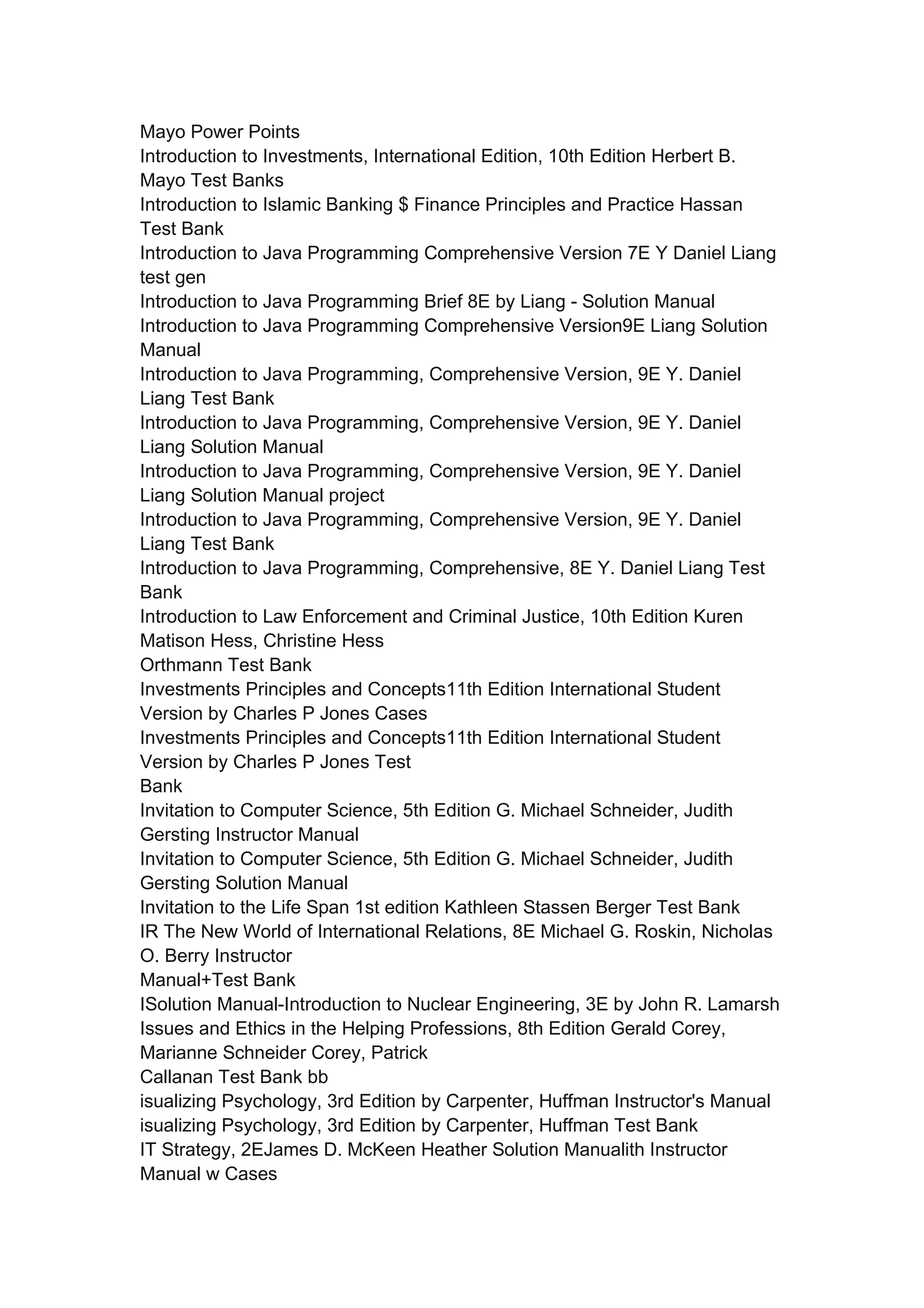 Personality theories 9 e barbara engler testbank.test bank and solution ...